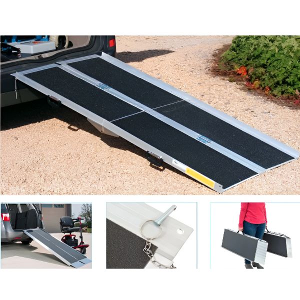 GO-Ramp Portable 7 FT Suitcase Ramp By GomfyGo– Electric Wheelchairs USA