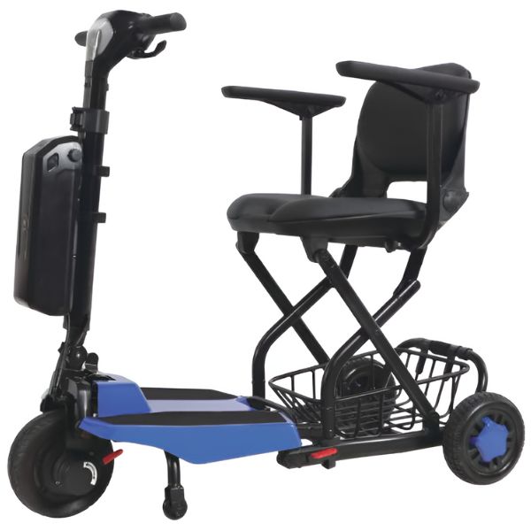 Super Light Flight Folding Travel 3-Wheel Mobility Scooter– Electric ...