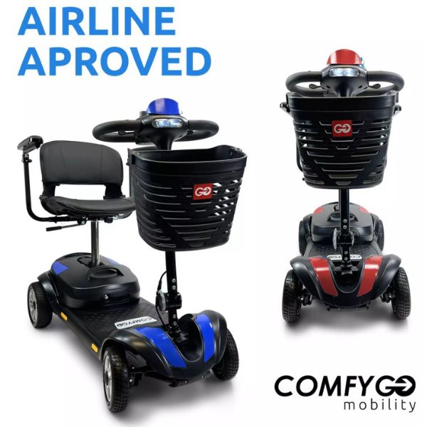 ComfyGo Z-4 Portable Mobility Scooter – Electric Wheelchairs USA