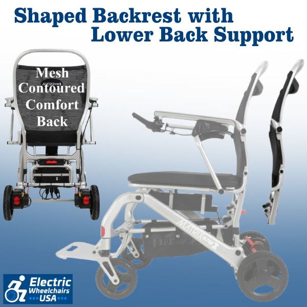 Matrix Ultra 2 Carbon Fiber Folding Power Wheelchair– Electric ...