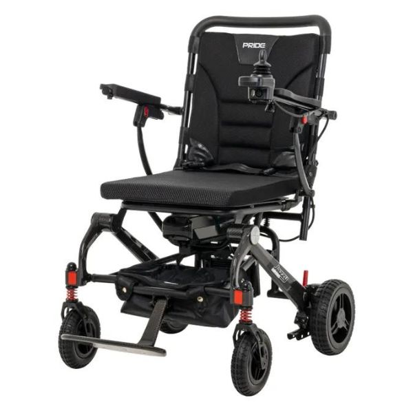 Pride Jazzy Carbon Travel Lite Power Chair – Electric Wheelchairs USA